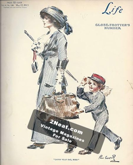 LIFE 1913 Magazines For Sale - 2Neat Magazines - Original LIFE ...
