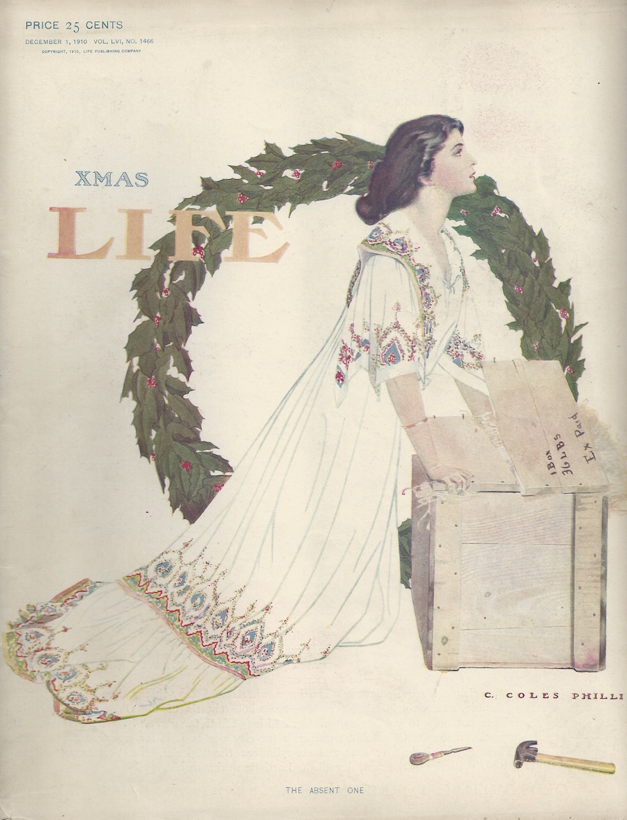 For Sale - humor LIFE magazine December 1, 1910 - Christmas.