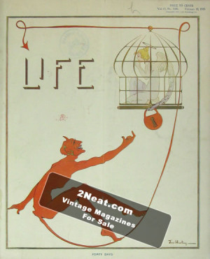 LIFE 1915 Magazines For Sale - 2Neat Magazines - Original LIFE ...