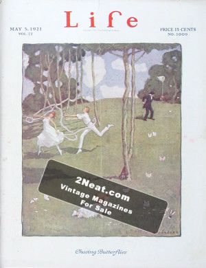 LIFE 1921 Magazines For Sale - 2Neat Magazines - Original LIFE ...