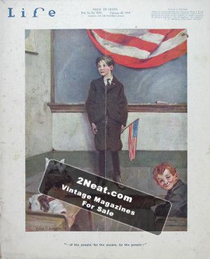 LIFE 1919 Magazines For Sale - 2Neat Magazines - Original LIFE ...